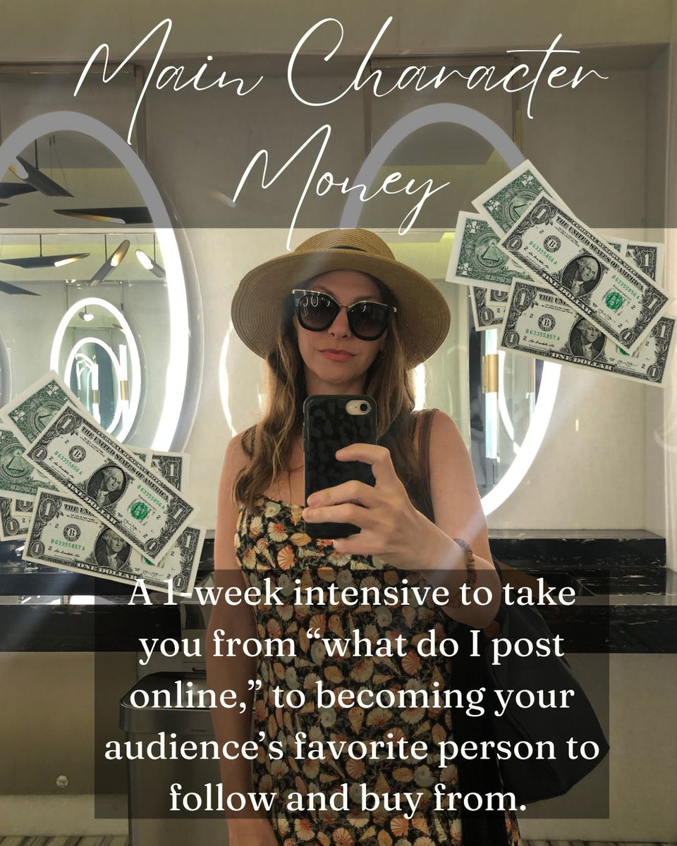 Main Character Money – Soul Scroll Journals